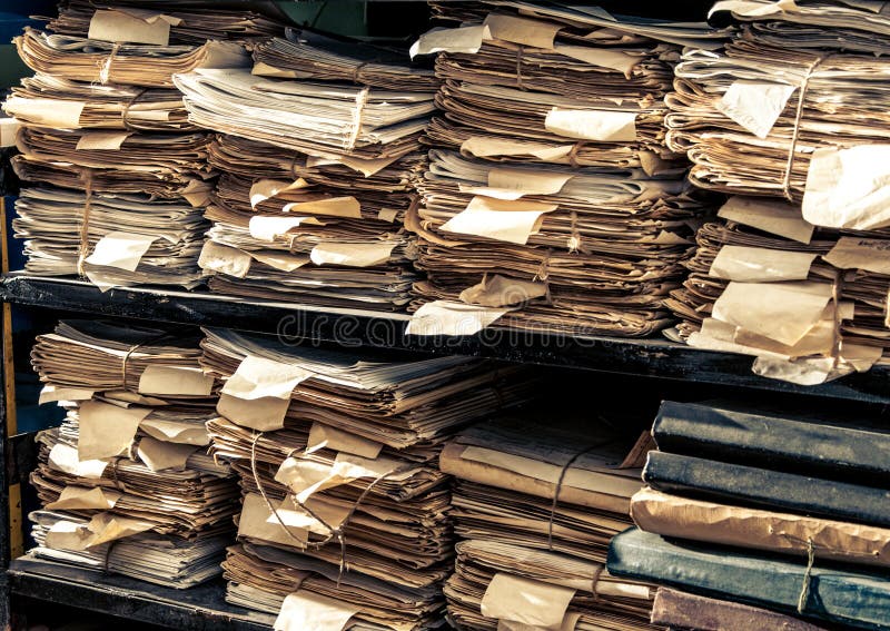 Paper documents stock image. Image of history, multi - 44460003