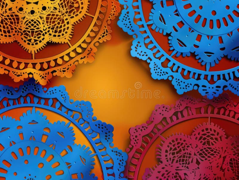Paper Doilies Yellow Background Stock Photos - Free & Royalty-Free ...