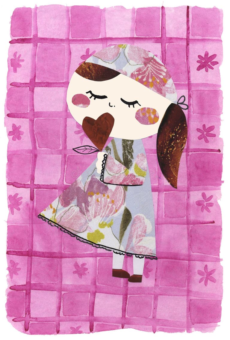 Pink Heart Collage Stock Illustrations – 4,659 Pink Heart Collage Stock ...