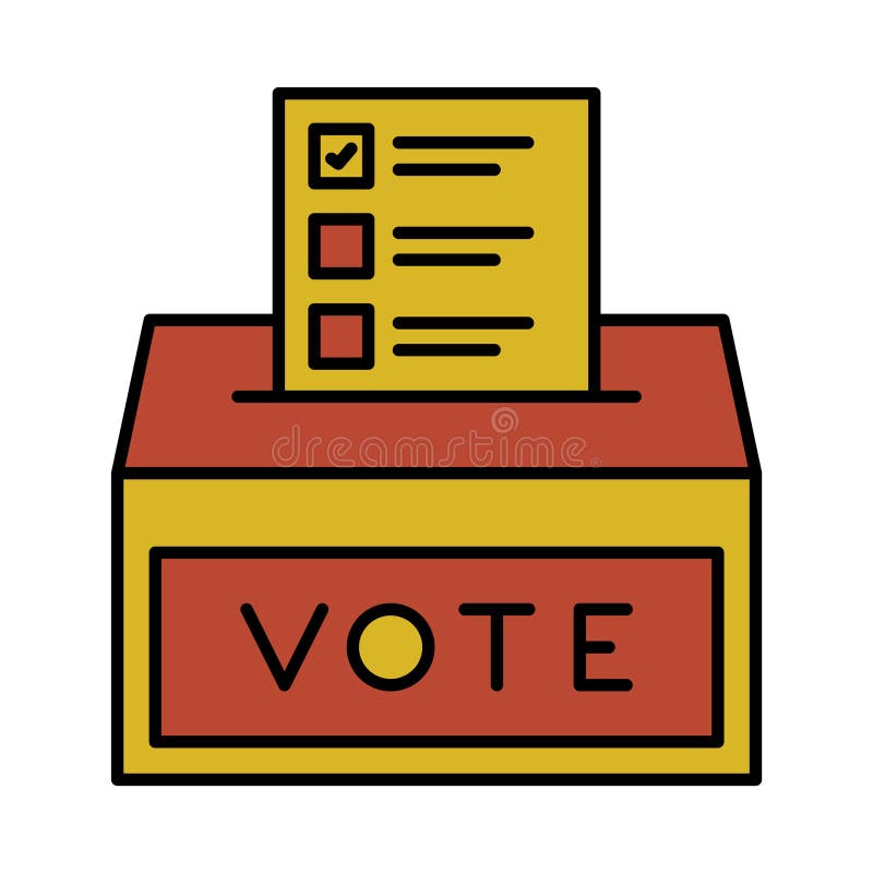 Paper, Election, Ballot Paper, Election Ballot Paper Icon Stock Vector ...