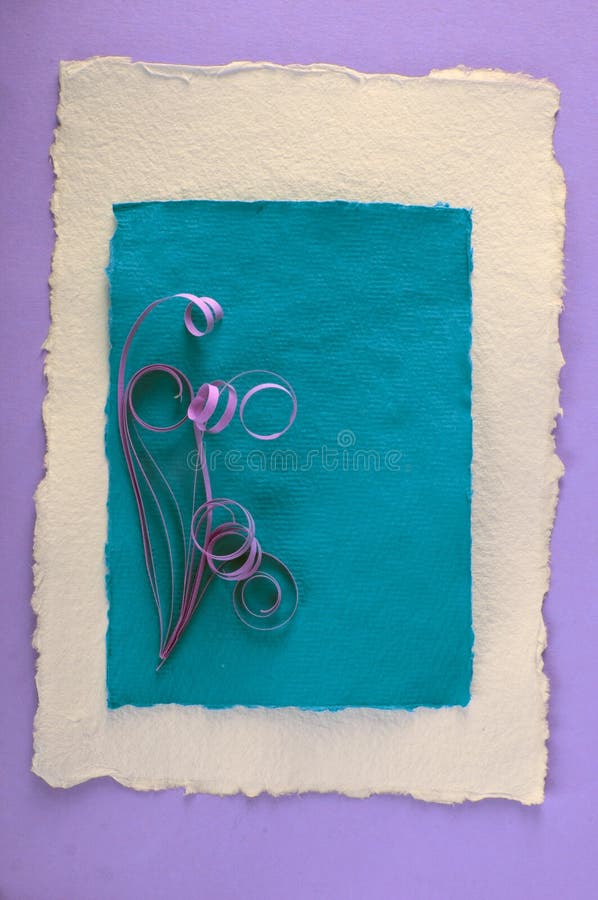 Paper Elements for Card or Scrap-booking Stock Photo - Image of pattern ...