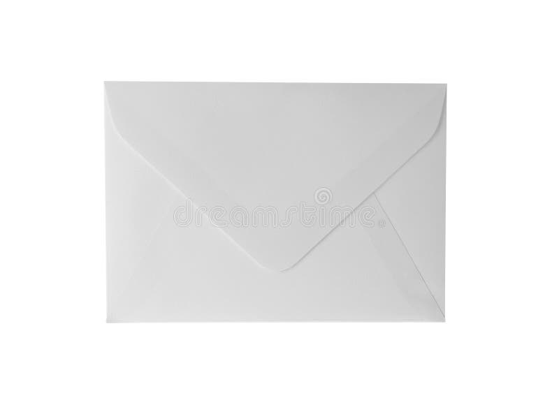 Paper Envelope Isolated on White. Mail Service Stock Photo - Image of ...