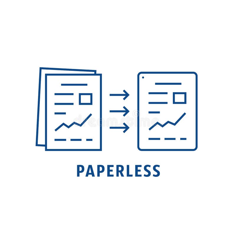 Paperless Stock Illustrations – 935 Paperless Stock Illustrations ...