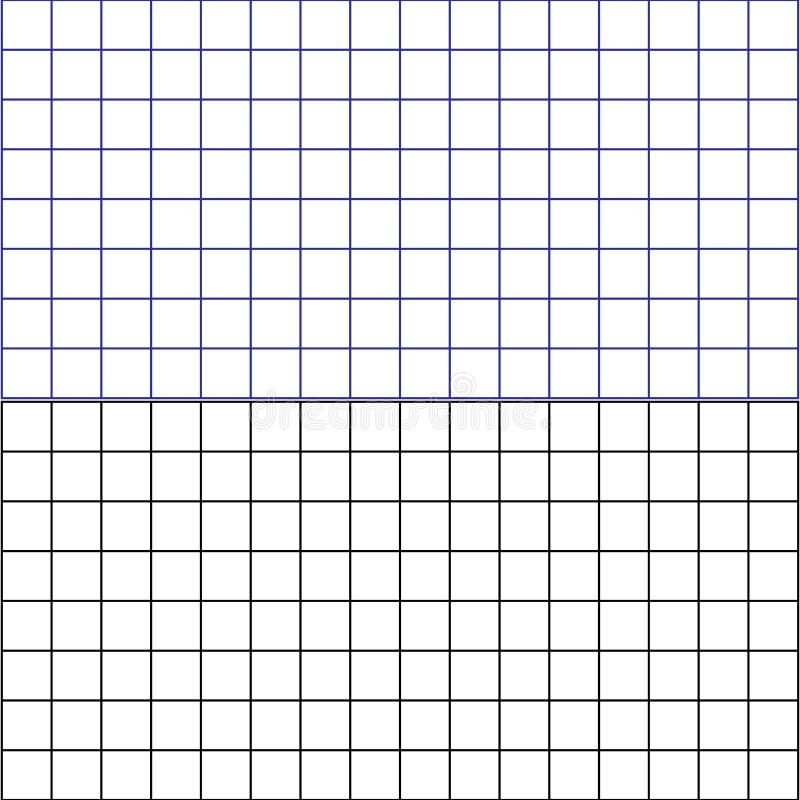 School Notebook Texture Blank Sheet. Stock Vector - Illustration of ...