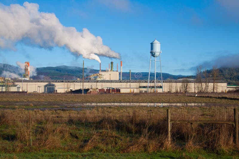 Paper Factory stock photo. Image of healthy, emit, controversial - 12676290