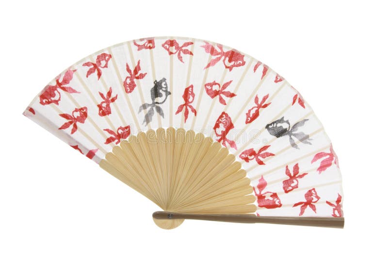 Paper Fan stock image. Image of still, fishes, craft, cutout - 9246779