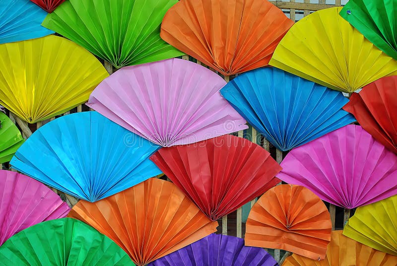 Paper fan stock image. Image of wind, asian, decoration - 45911769