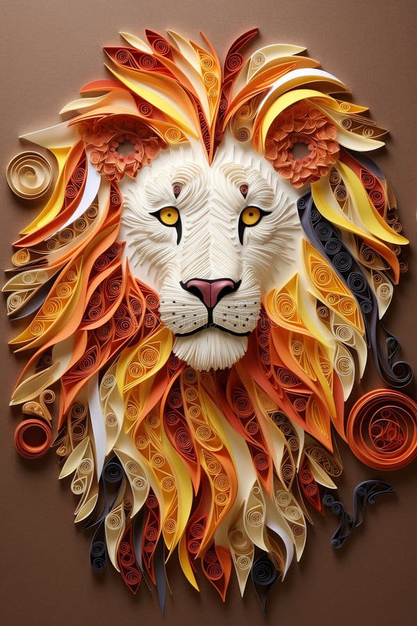 Paper Figure in the Form of a Frog Stock Illustration - Illustration of ...