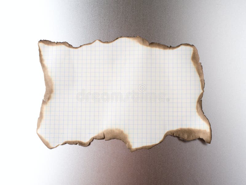 Paper from a fire stock image. Image of edge, background - 16714251