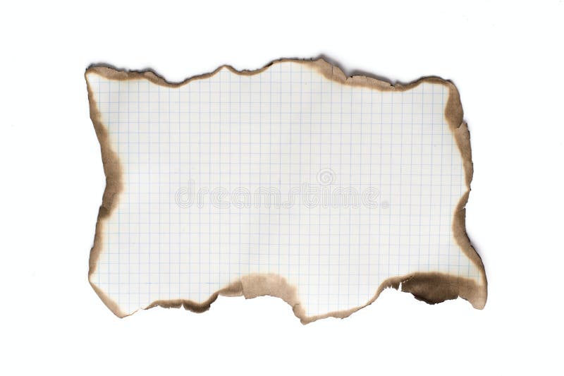 Paper from a fire stock photo. Image of creative, flame - 16714252