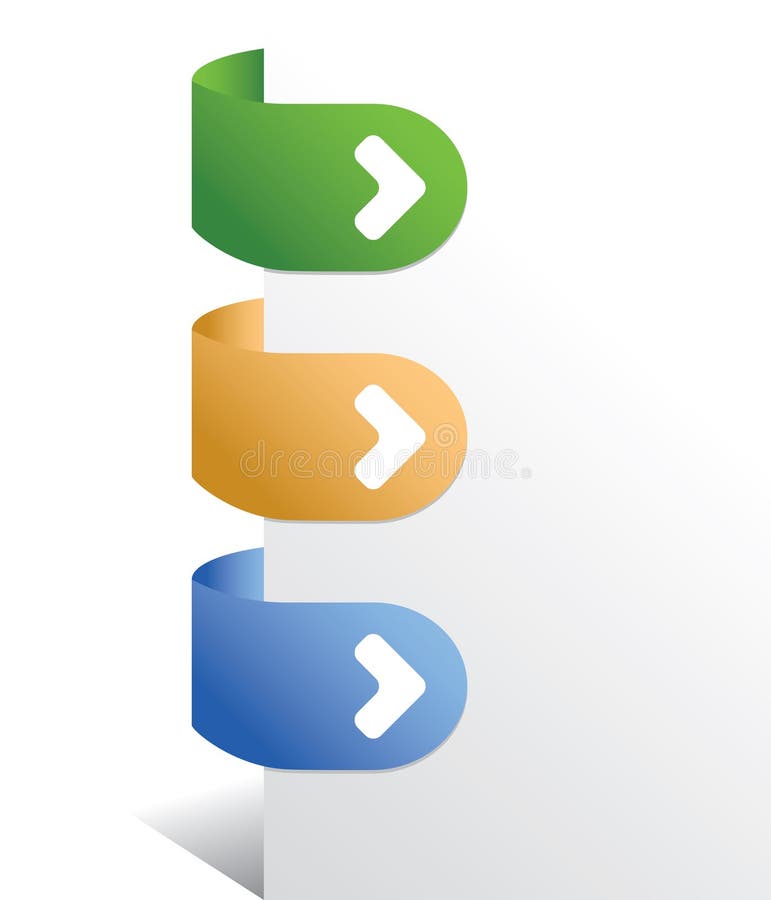 Paper flag stock vector. Illustration of blue, item, label - 15330966