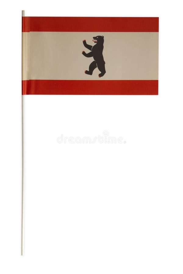 Berlin flag paper stock image. Image of flag, territorial - 111142827