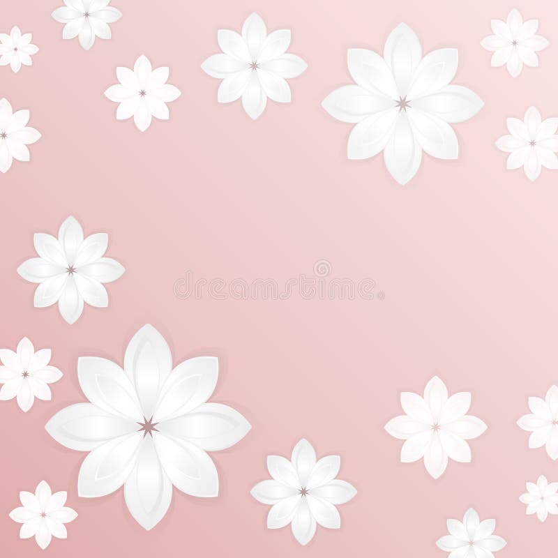 Paper flower background stock vector. Illustration of present - 35367605