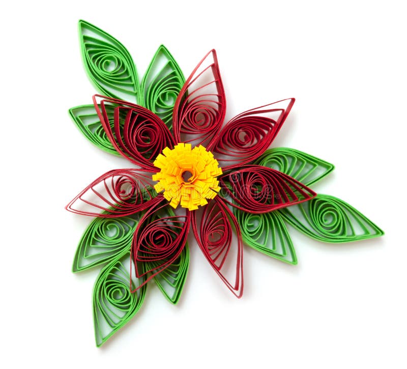 Paper flower stock photo. Image of cardboard, hobbies - 34783936