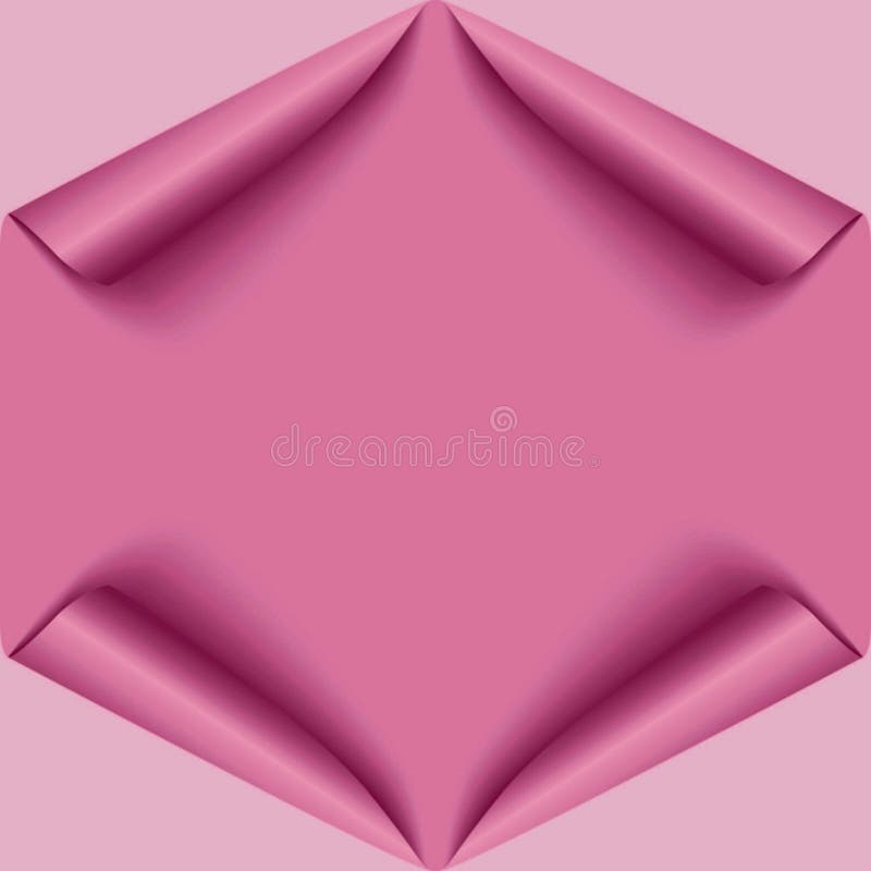 Paper Fold Abstract Template Background. Folded Note Stock Photo ...