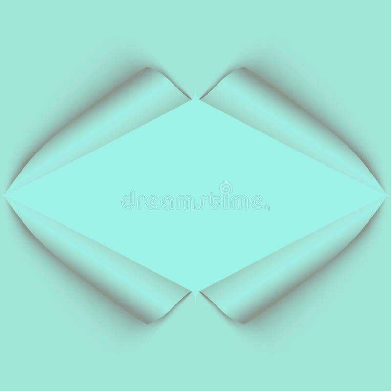 Paper Fold Abstract Template Background. Folded Note Stock Image ...