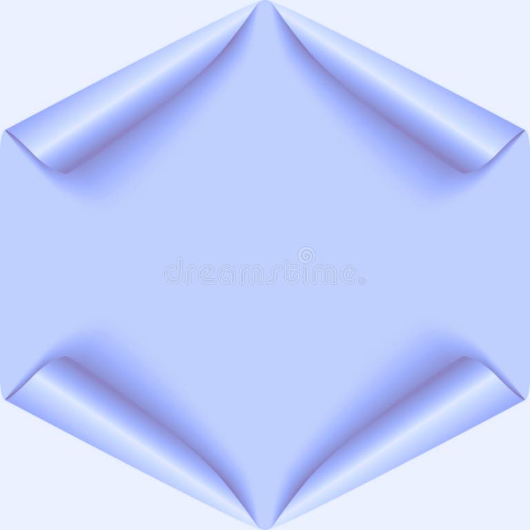 Paper Fold Abstract Template Background. Folded Note Stock Image ...