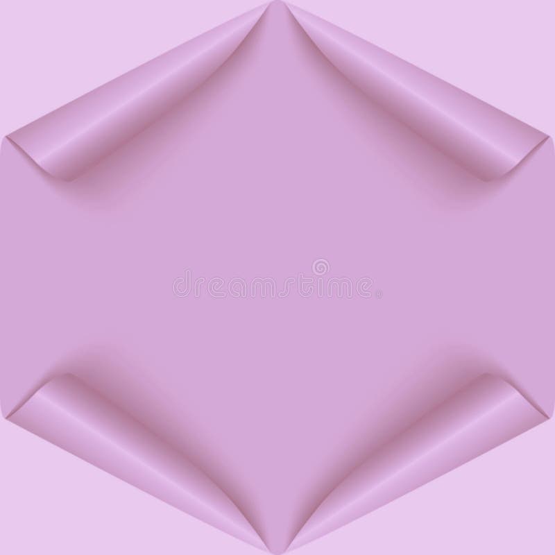 Paper Fold Abstract Template Background. Folded Note Stock Image ...