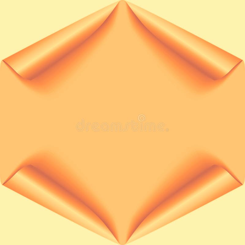 Paper Fold Abstract Template Background. Folded Note Stock Image ...