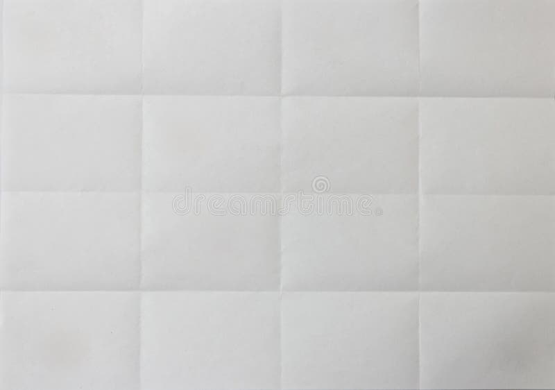 Paper Folded into 16 Cells. Background Stock Photo - Image of ...