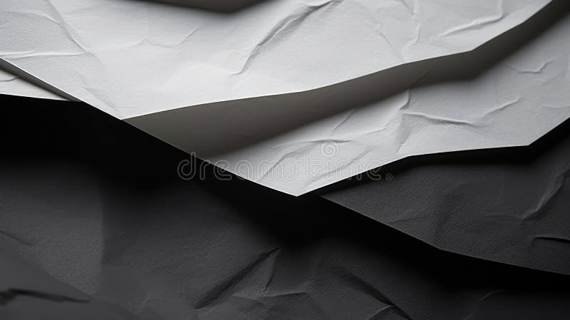 Paper Folded Poster Texture Stock Illustration - Illustration of ...