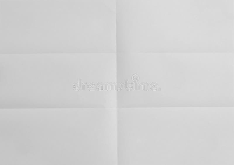 Paper folded in six stock photo. Image of digital, blank - 36531702