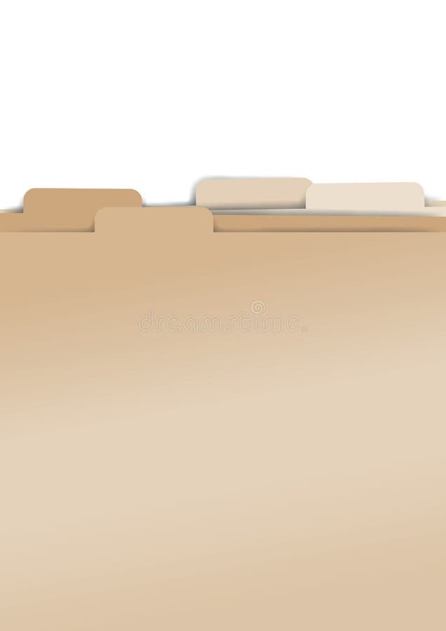 Paper folder files stock illustration. Illustration of form - 35241161