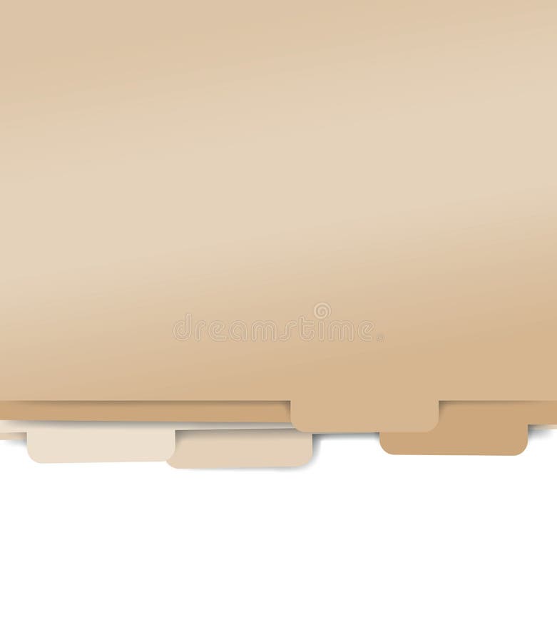 Paper folder files stock illustration. Illustration of bookmark - 35241163