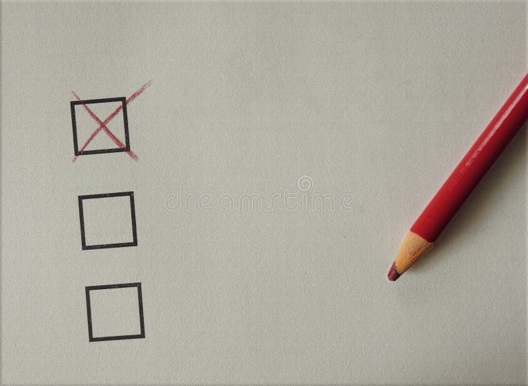 Paper form check boxes stock photo. Image of marked - 171331430