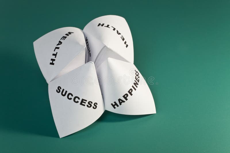 Paper Fortune Teller stock photo. Image of fortunetelling - 247065652