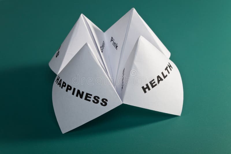 Paper Fortune Teller stock photo. Image of fortunetelling - 247065740