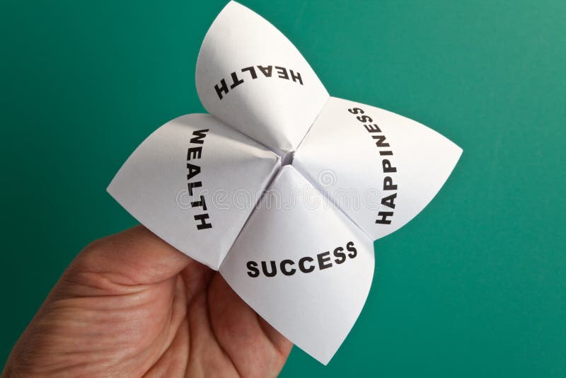 Paper Fortune Teller stock photo. Image of choice, green - 247065802