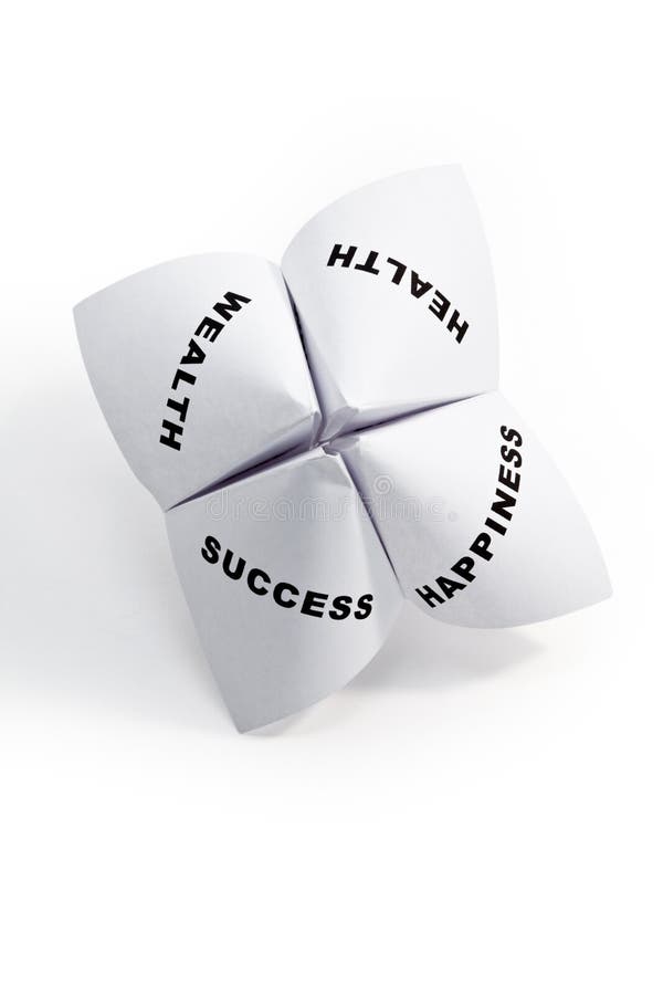 Paper Fortune Teller stock photo. Image of expect, success - 247065860