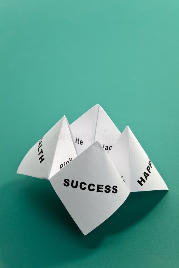 Paper Fortune Teller stock photo. Image of future, concept - 247066228