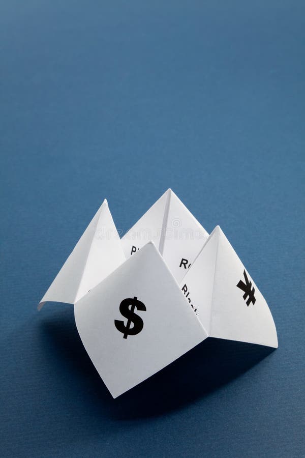 Paper Fortune Teller stock image. Image of blue, cootie - 247066017