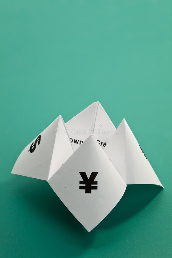 Paper Fortune Teller stock image. Image of fold, fortune - 35282833