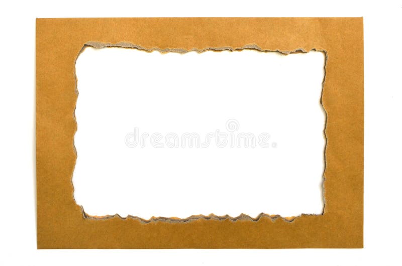 Paper frame stock photo. Image of sign, parcel, cardboard - 25938134