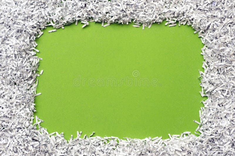 Shredded Paper and Trinket Box Stock Image - Image of purple, birthday ...