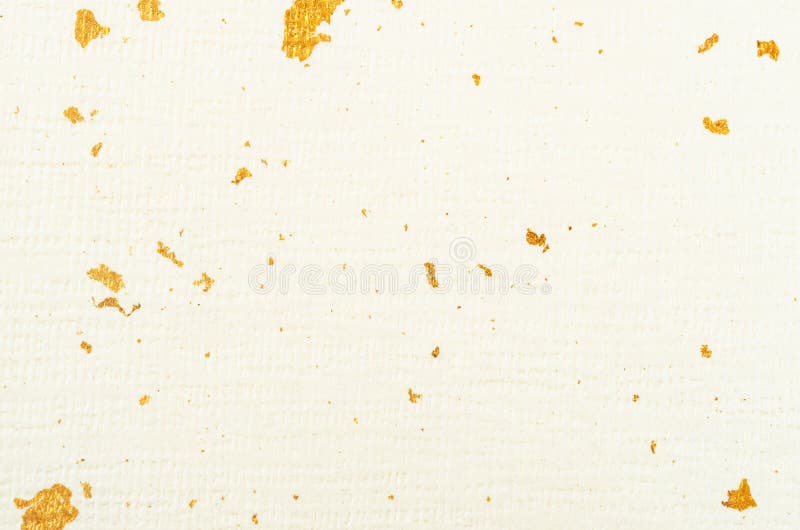 Paper with Gold Sheet Texture As Background Stock Image - Image of ...