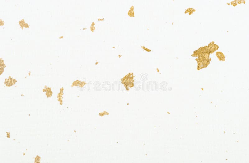 The Paper with Gold Sheet Texture As Background Stock Illustration ...