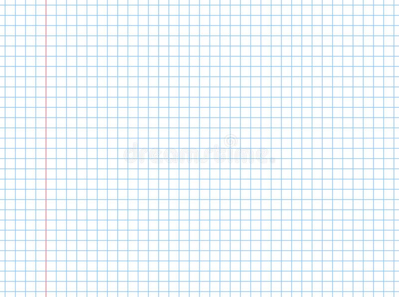 Paper with Graph Grid. Square Grid Pattern for School Notebook. Blue ...