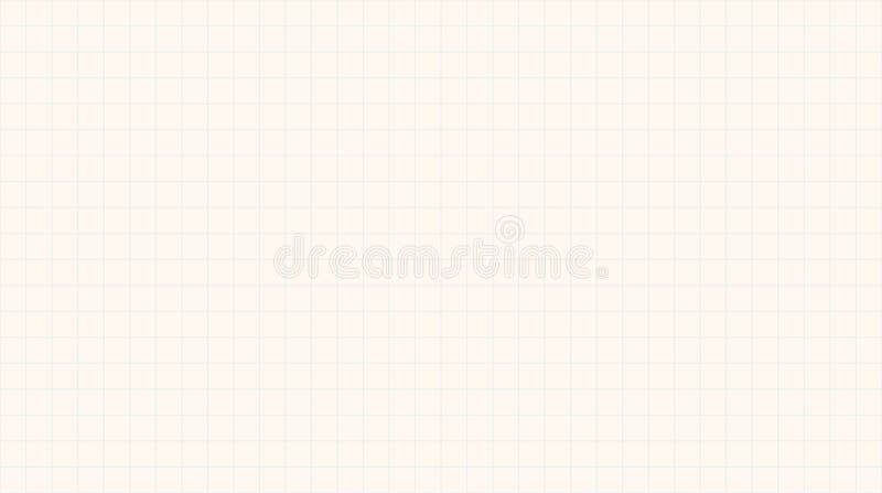 Paper Grid Vector Background. Notebook Sheet Page, Seamless Pattern ...