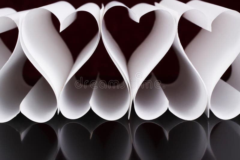 Paper hearts stock image. Image of idea, affection, love - 11116967