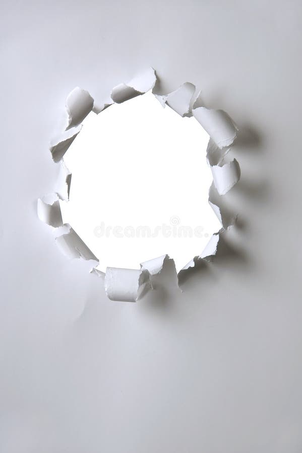 Paper with Hole stock image. Image of worn, background - 2282143