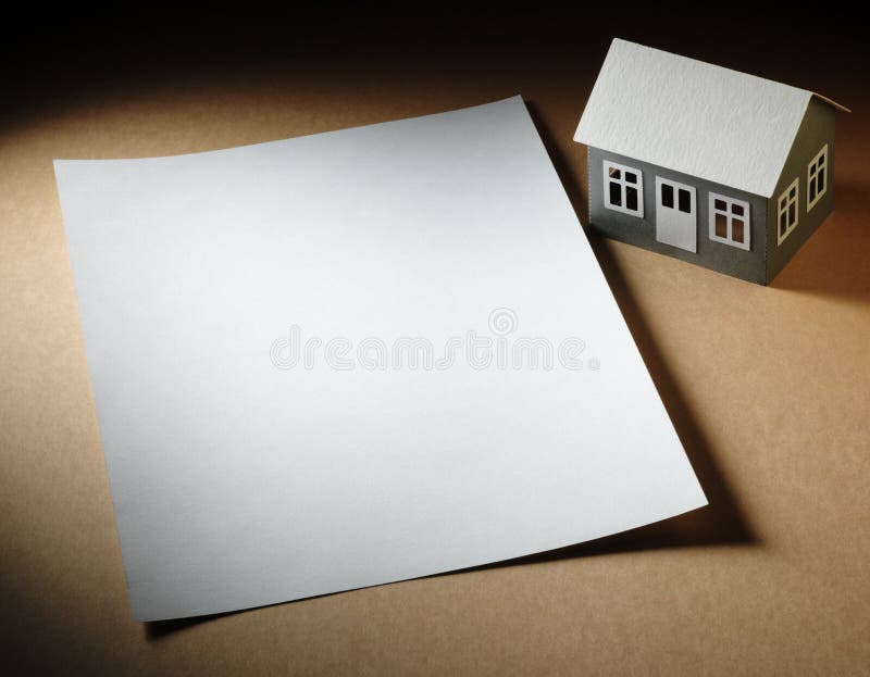 Paper houses stock photo. Image of background, residential - 38331328