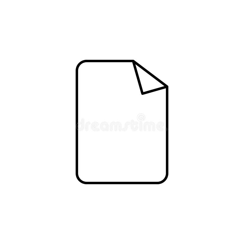Paper Icon. Element of Simple Icon for Websites, Web Design, Mobile App ...
