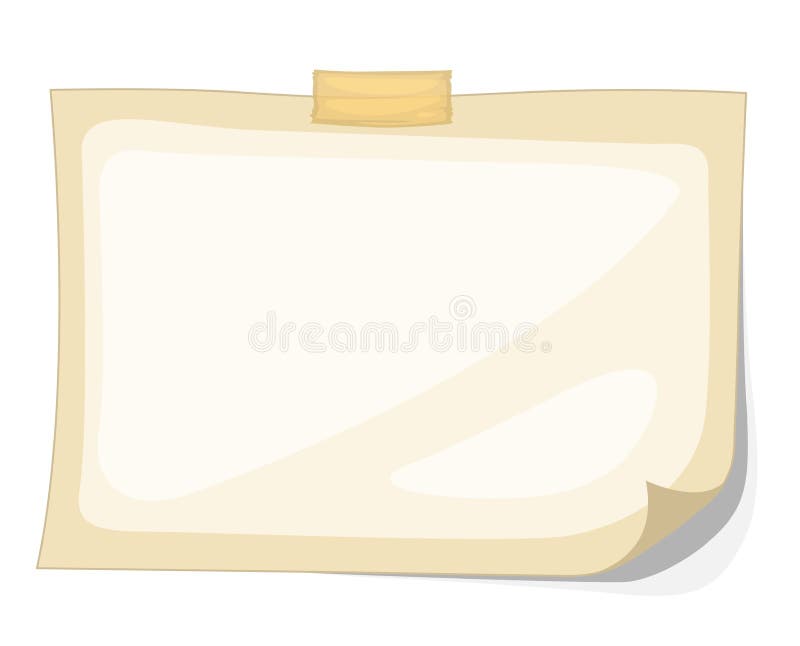 Hand Drawn Sheets of Paper. Cartoon Vector Square and Round Borders ...