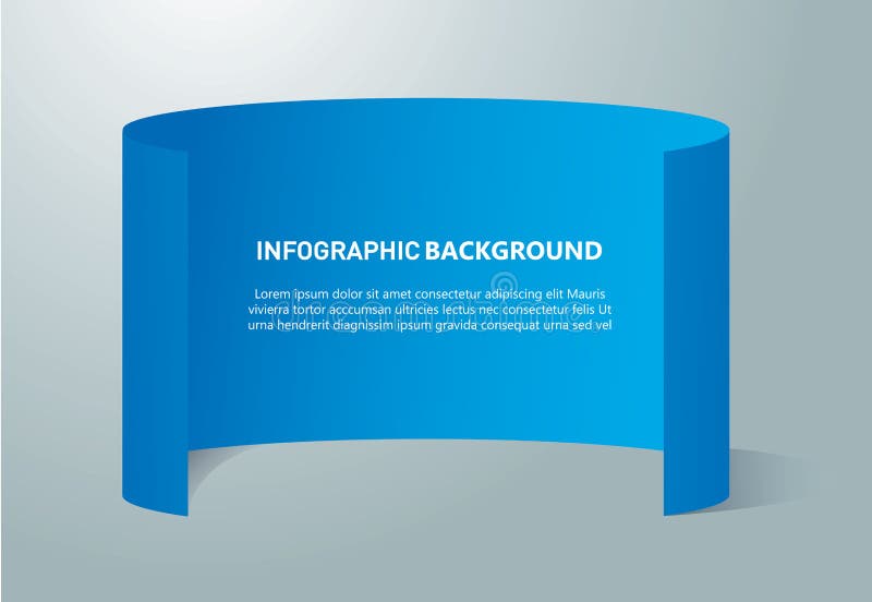 Paper Info Graphic Banners Vector Design Template Stock Vector ...