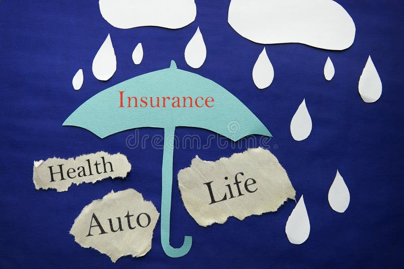 Paper insurance stock photo. Image of umbrella, concept - 27587632