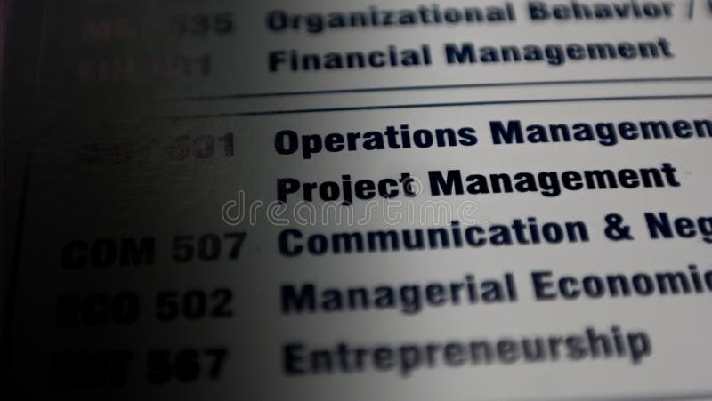 Paper with Key Skills in Business. Project Management, Communication ...